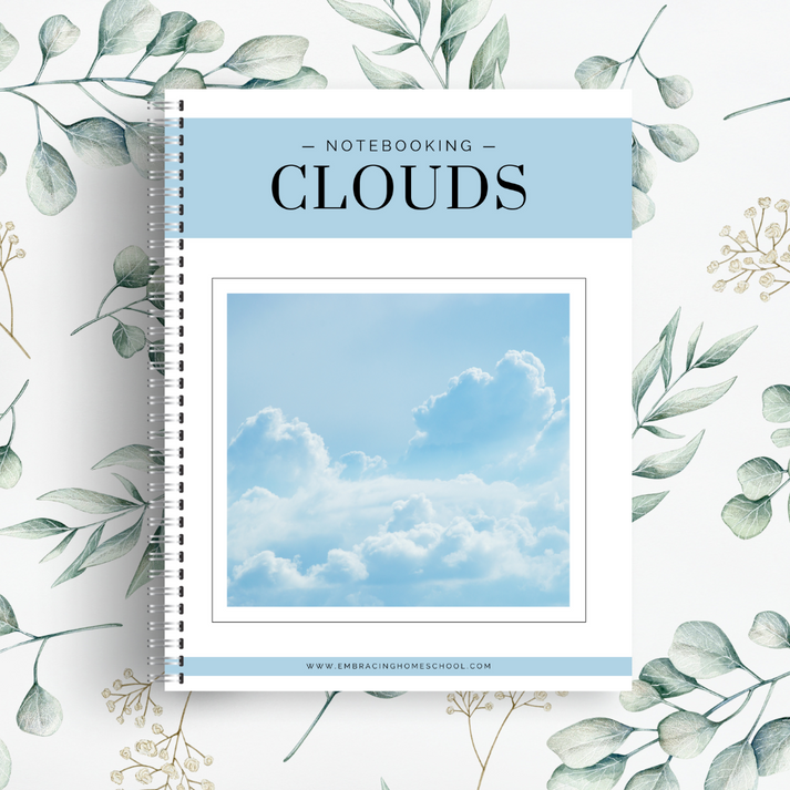 Clouds Notebooking Pages – Embracing Homeschool Shop