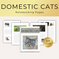 Domestic Cats Notebooking Pages – Embracing Homeschool Shop