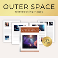 Outer Space Notebooking Pages – Embracing Homeschool Shop