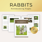 Rabbits Notebooking Pages – Embracing Homeschool Shop