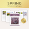 Spring Season Notebooking Pages – Embracing Homeschool Shop