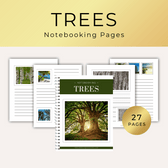 Trees Notebooking Pages – Embracing Homeschool Shop